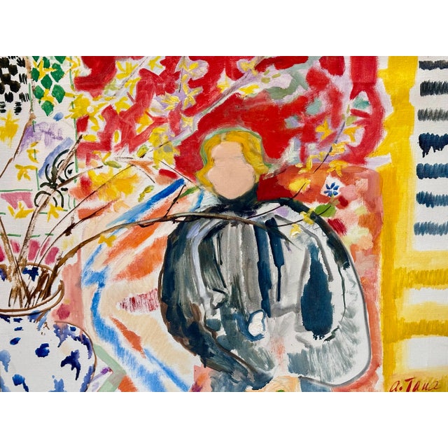 Original Andrea Tana Impressionist Abstract Oil Painting | Chairish