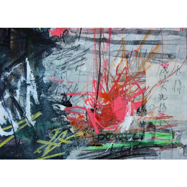 Modern Abstract Diptych Paintings Original | Chairish
