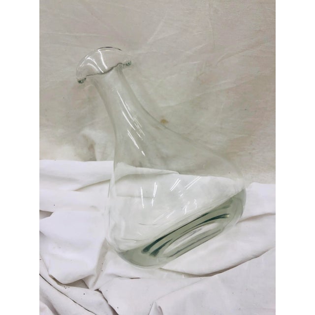 Vintage Glass Carafe | Chairish