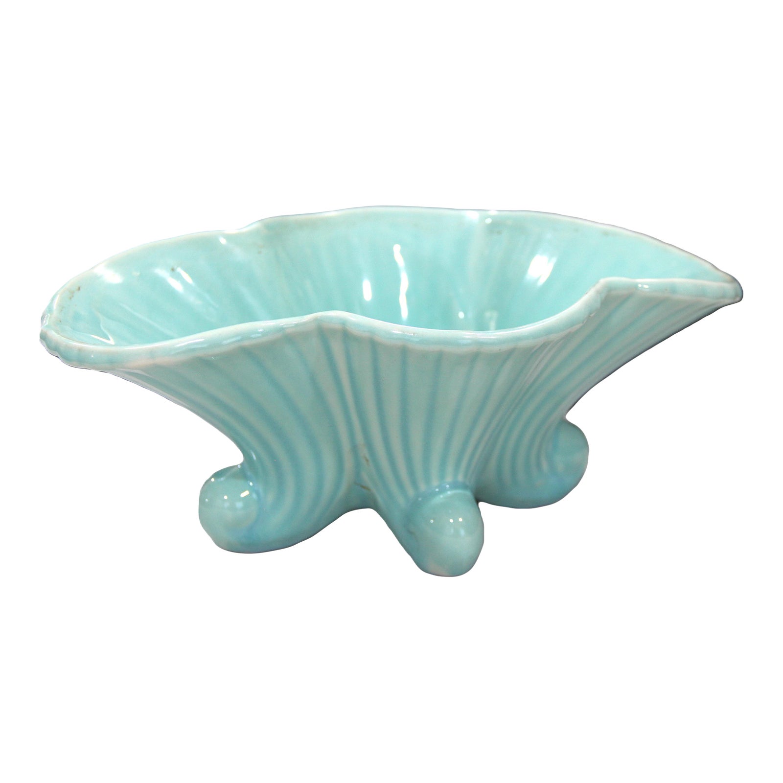 1960s Shawnee Cornucopia Pottery Planter | Chairish