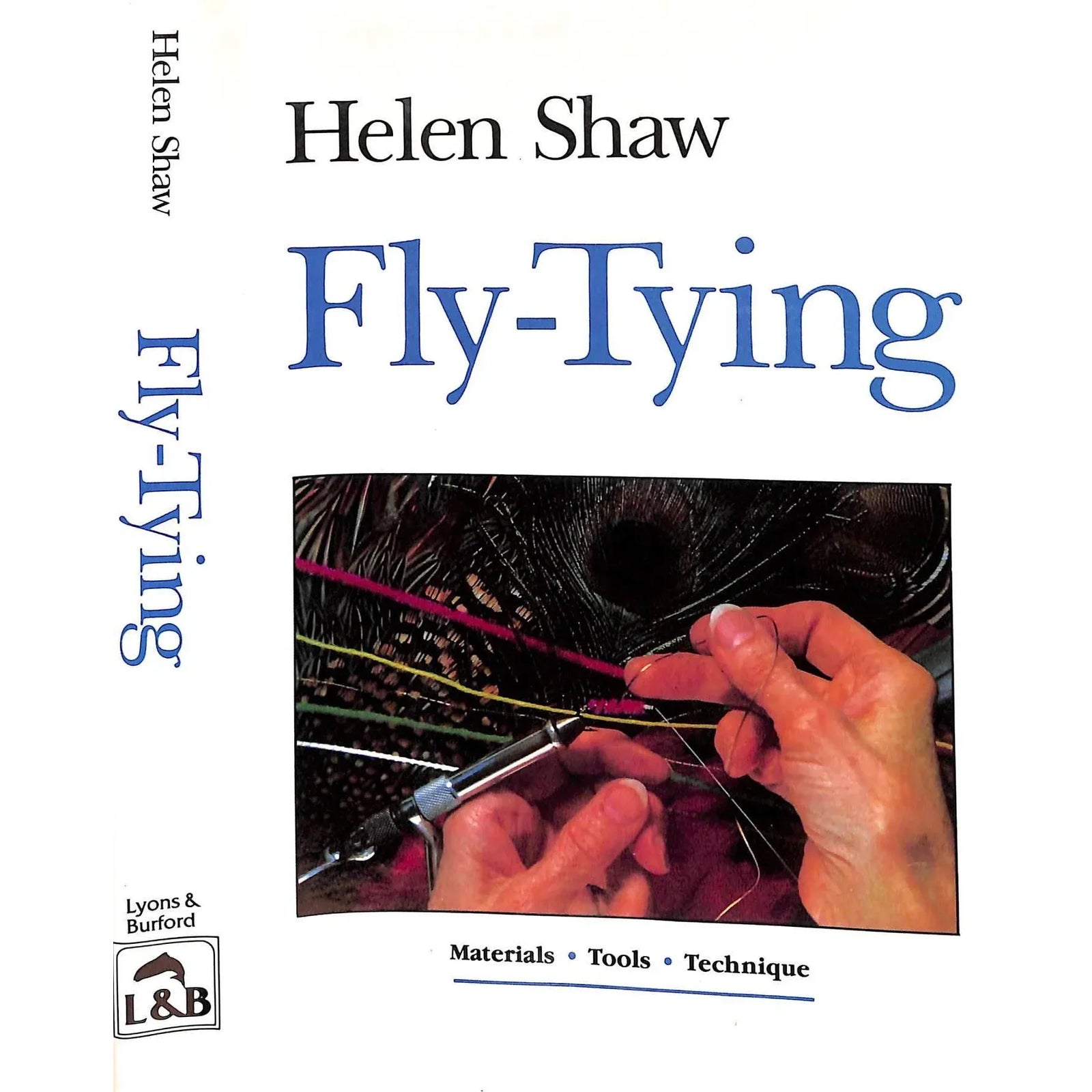 "Fly-Tying" Book 1987 Shaw, Helen | Chairish