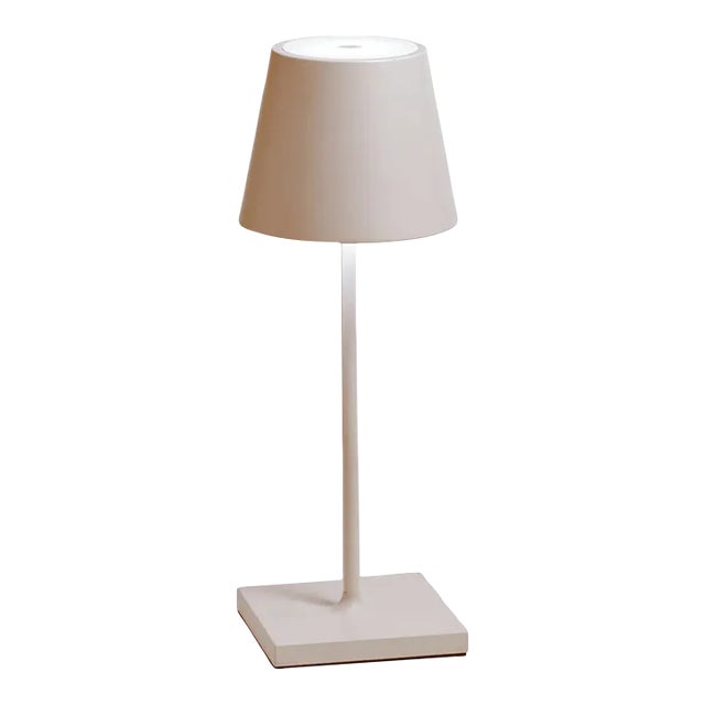 Zafferano Poldina Pro Mini Lamp in Sand | Chairish