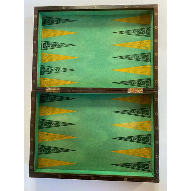 Late 19th Century English Edwardian Folding Chess Board With Backgammon ...