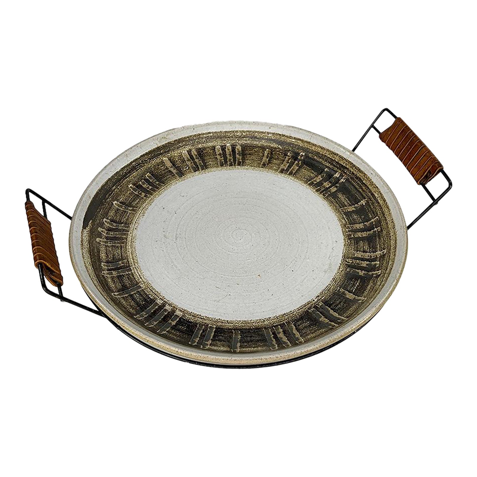 Marshall Studios Gordon & Jane Martz 1960s Indiana Stoneware Platter ...