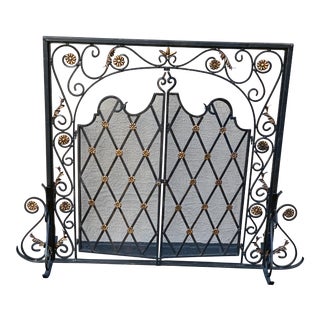 Vintage & Used Fireplace Screens & Fenders for Sale | Chairish