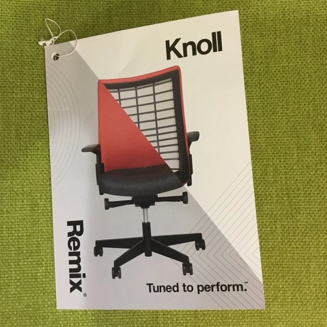 Knoll Remix Modern Office Chair - Green | Chairish