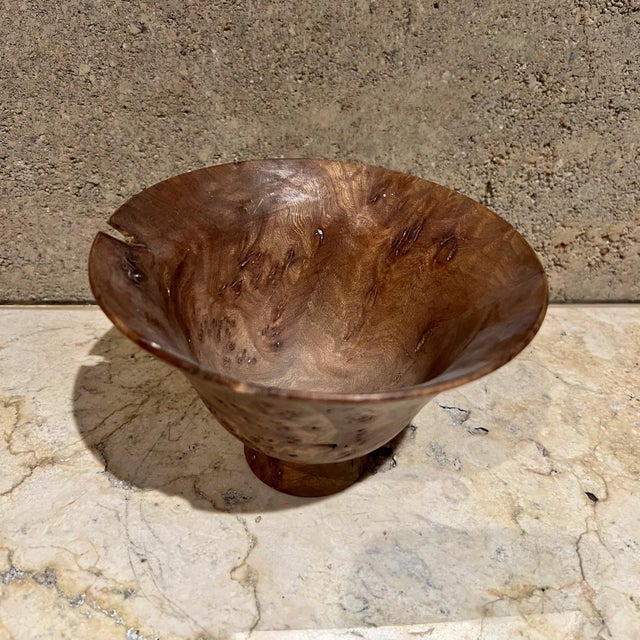 1980s Richard Raffan Fine Woodworking Sculptural Wood Turned Bowl ...