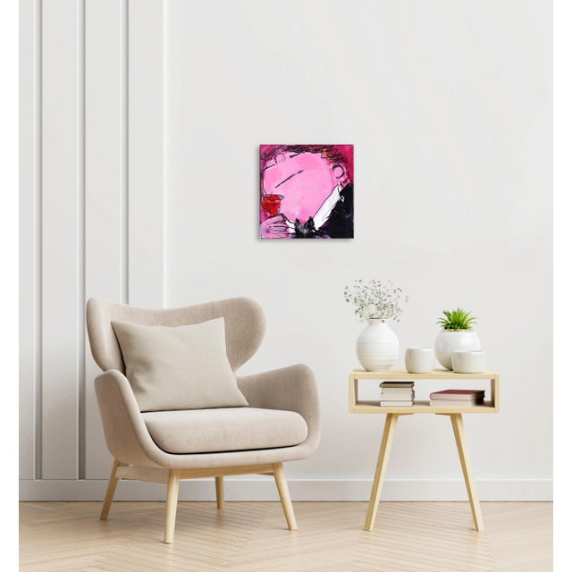 "Happy Single 17" Original Artwork by Gerdine Duijsens | Chairish