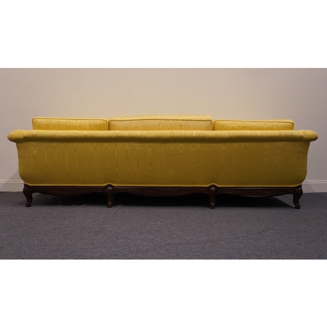 Thomasville Furniture Retro Country French 99" Parlor Sofa W. Yellow ...