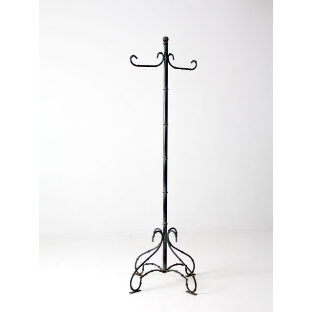 Vintage Metal Coat Rack | Chairish