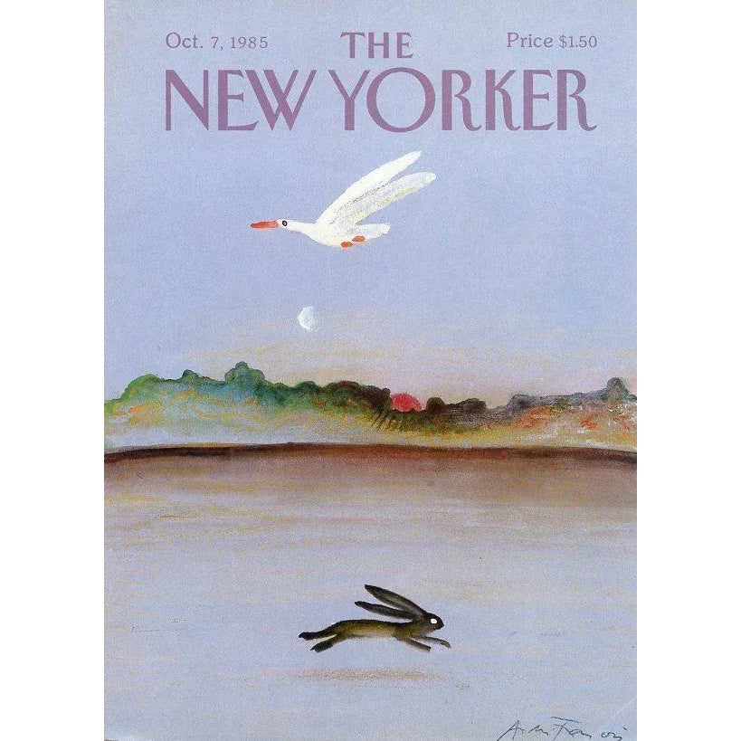 1985 New Yorker Magazine Cover, October 7 (Andre Francois), Original ...