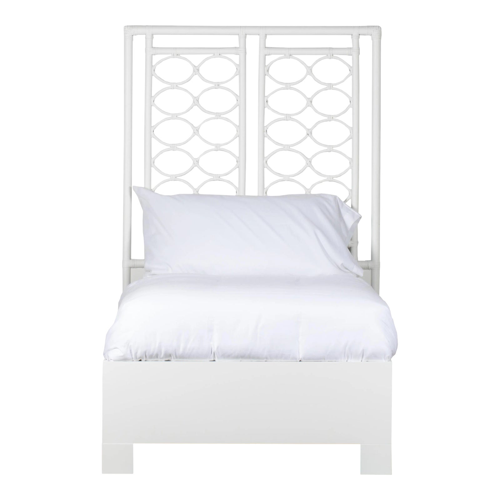 Infinity Bed Twin - White | Chairish