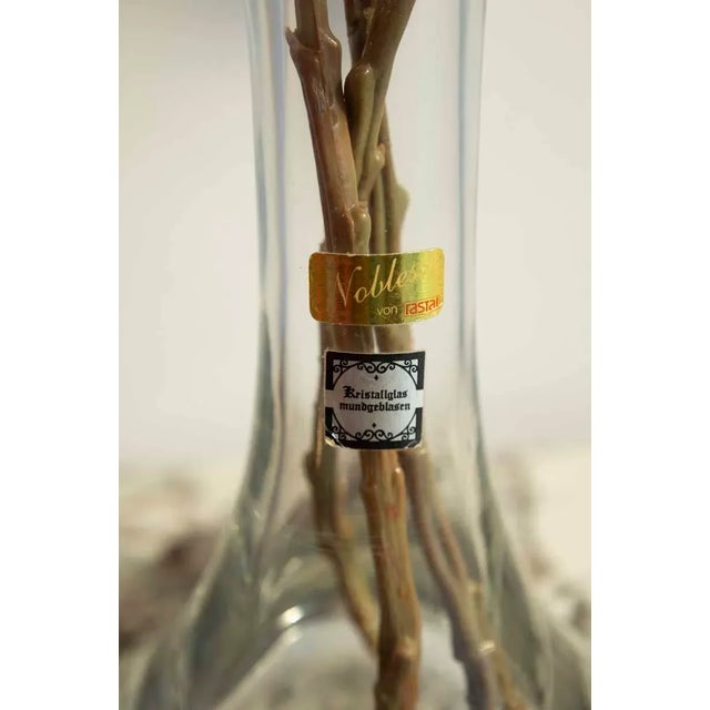 Vintage Collared Art Glass Vase 70s, by Rastal Studio | Chairish