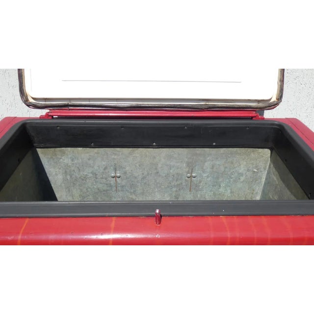 Steel and Enamel Bar Ice Chest by Coca-Cola, United States, 1960s ...