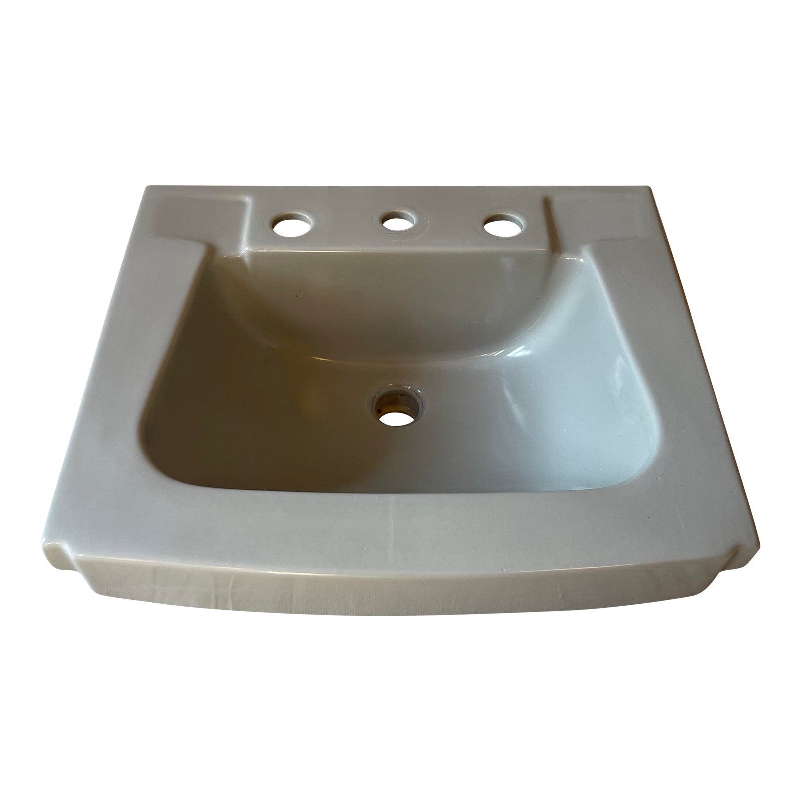 Vintage Crane Plumbing Three-Hole Countess Drop-In Sink | Chairish