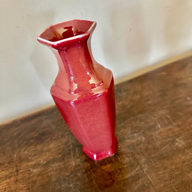 Maitland-Smith Asian Ox-Blood Vases- A Pair | Chairish