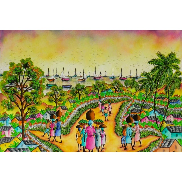 Martino Dorce, Haitian Village, 1996 | Chairish