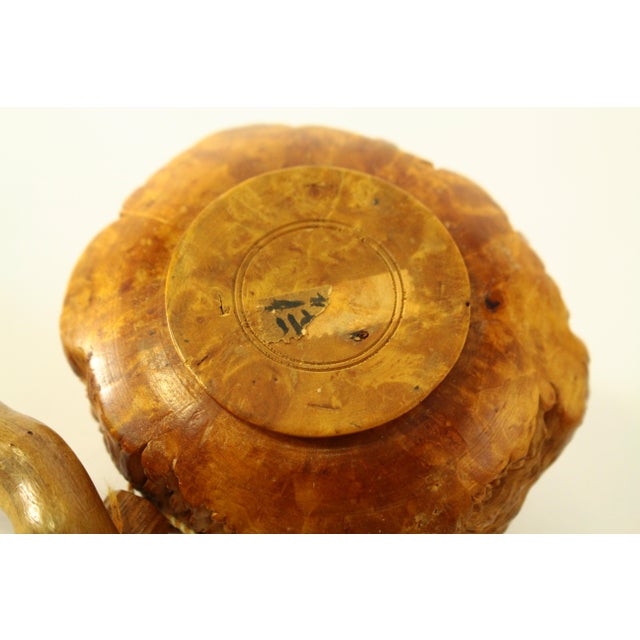 Meiji Japanese Tonkotsu Burl Wood Tobacco Box Sagemono Set for Kaseru ...