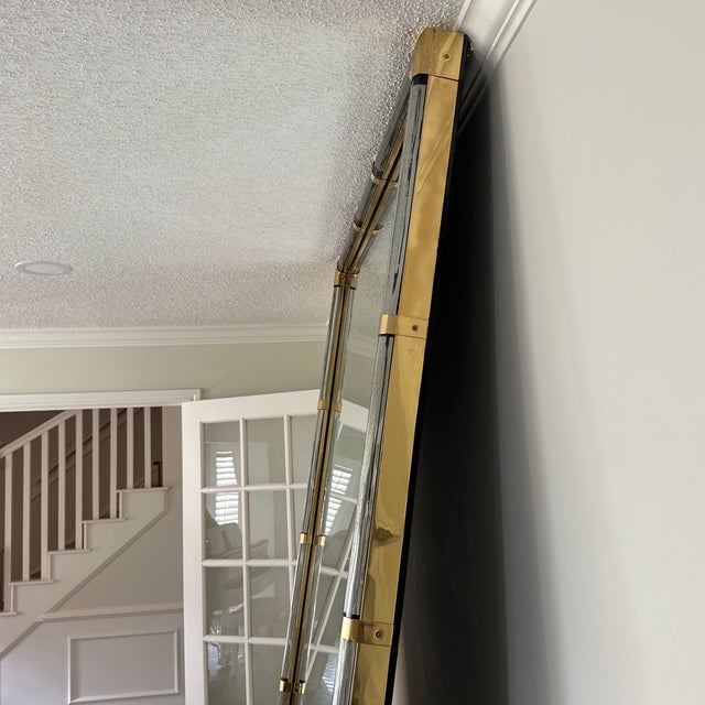 Restoration Hardware Leaner Mirror | Chairish