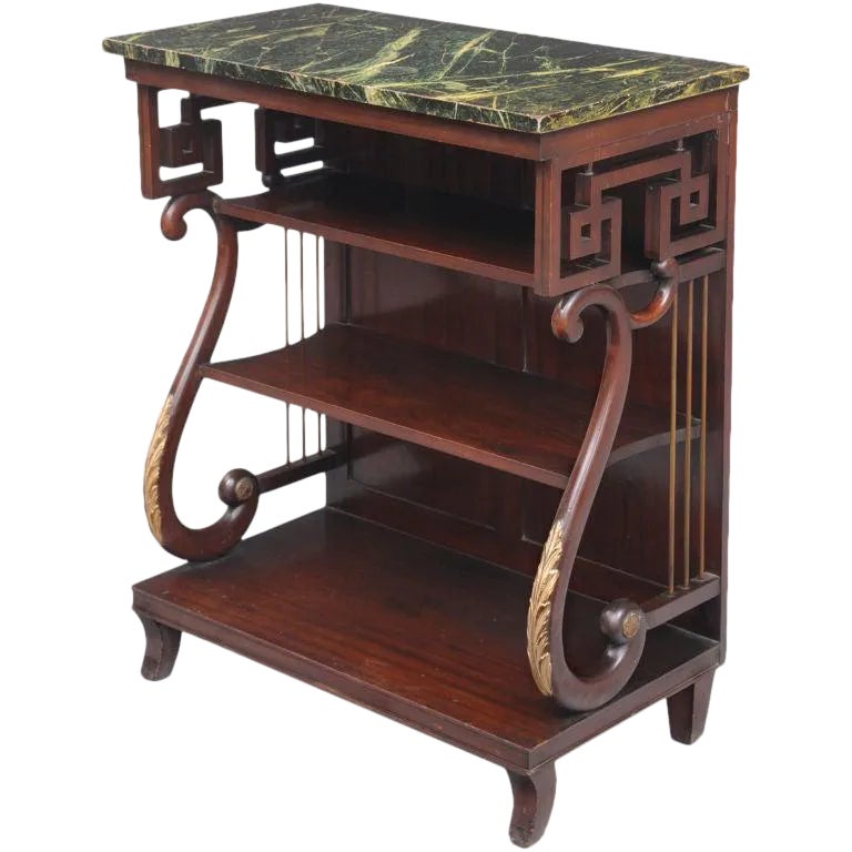 English Late Regency Pier or Console Table | Chairish