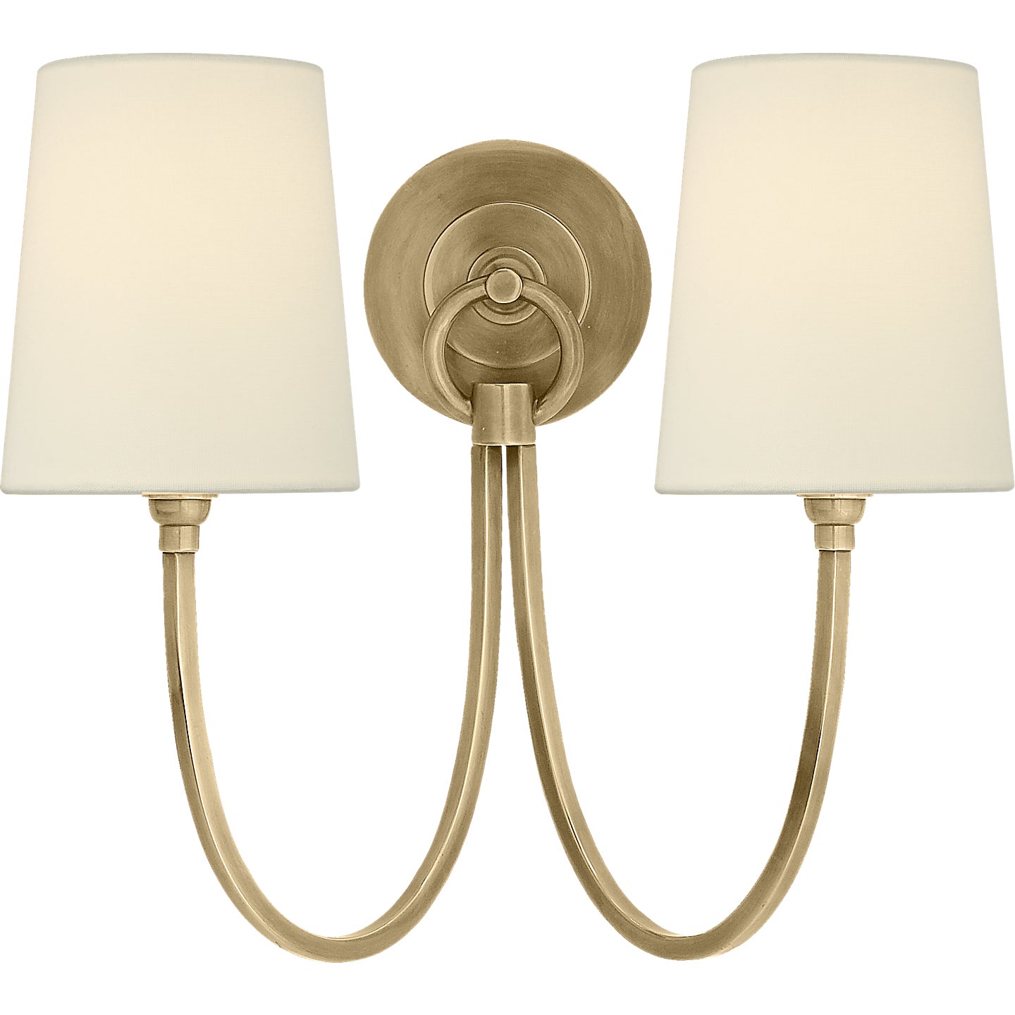 Thomas O'Brien for Visual Comfort Signature Reed Double Sconce in Hand ...