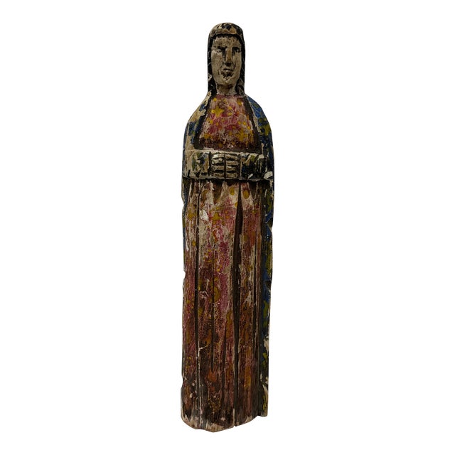 Antique Apostle Santo Statue From Guatamlia | Chairish