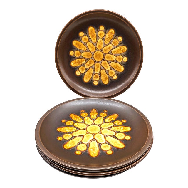 1970s Wedgwood Sterling Capricorn Dinner Plates, Set of 4 | Chairish