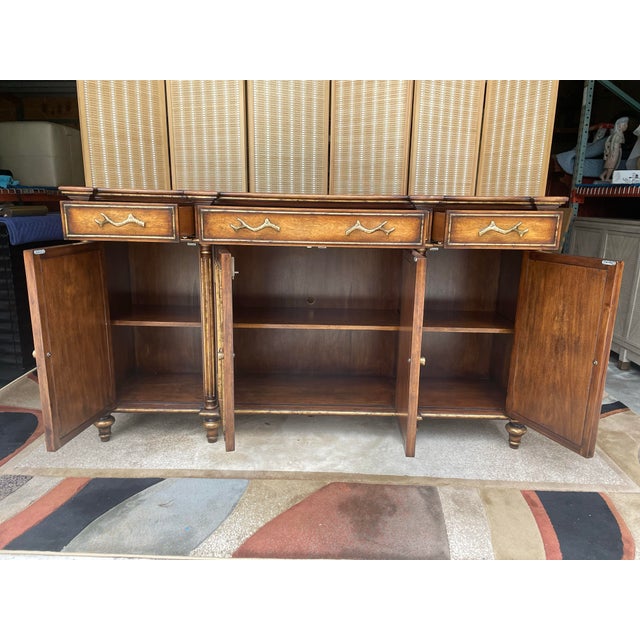Reproduction Sideboard Buffet by John Richards | Chairish