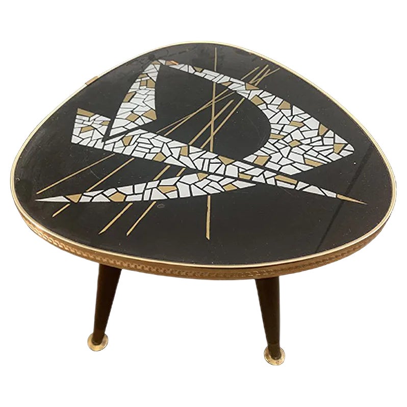 Kidney-Shaped Flower Table or Plant Stand, 1950s | Chairish