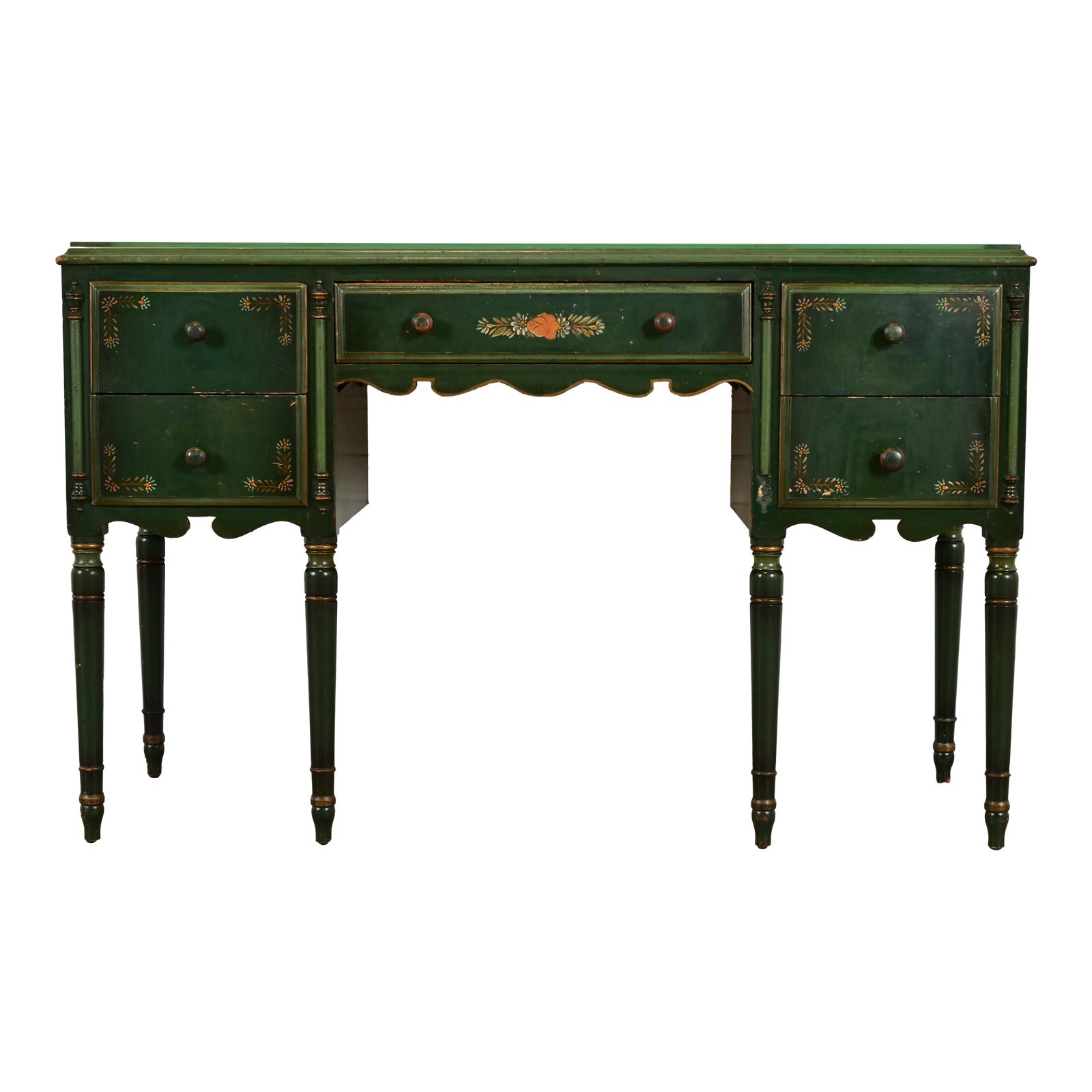 Stickley Brothers Antique Early American Country Cottage Green ...