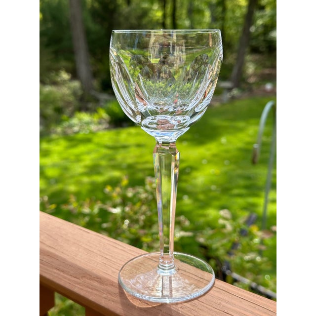 Set of 4 Waterford Sheila Balloon Wine Hocks - Irish Crystal Stemware ...