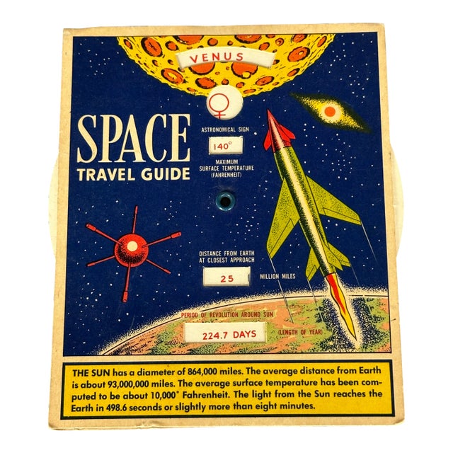 Vintage Space Age Advertising Ephemera | Chairish