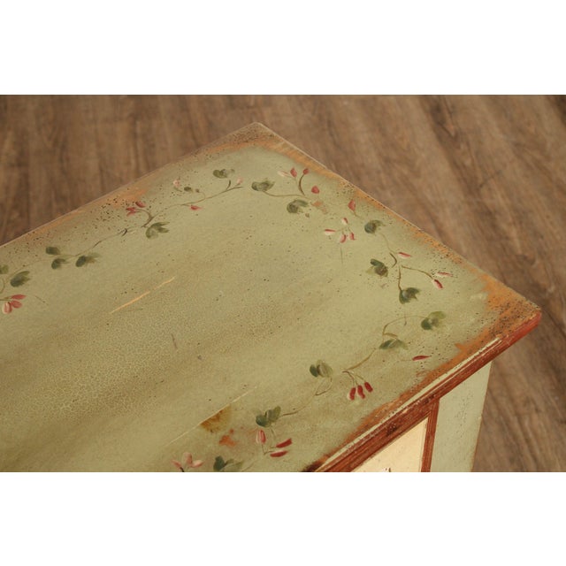 Habersham Plantation Country French Style Paint Decorated Buffet ...