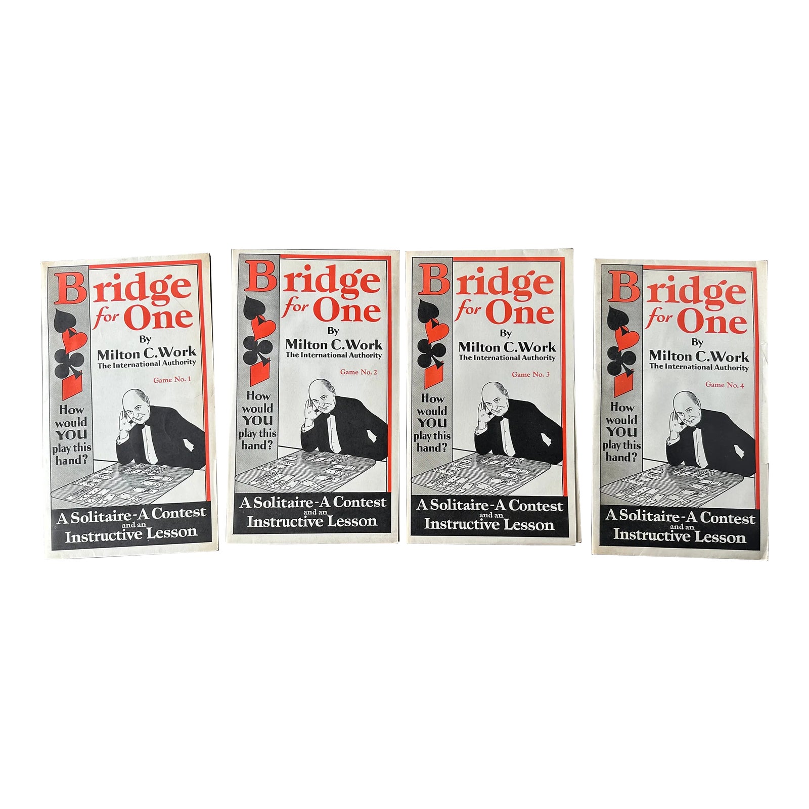 Vintage Bridge Card Game | Chairish