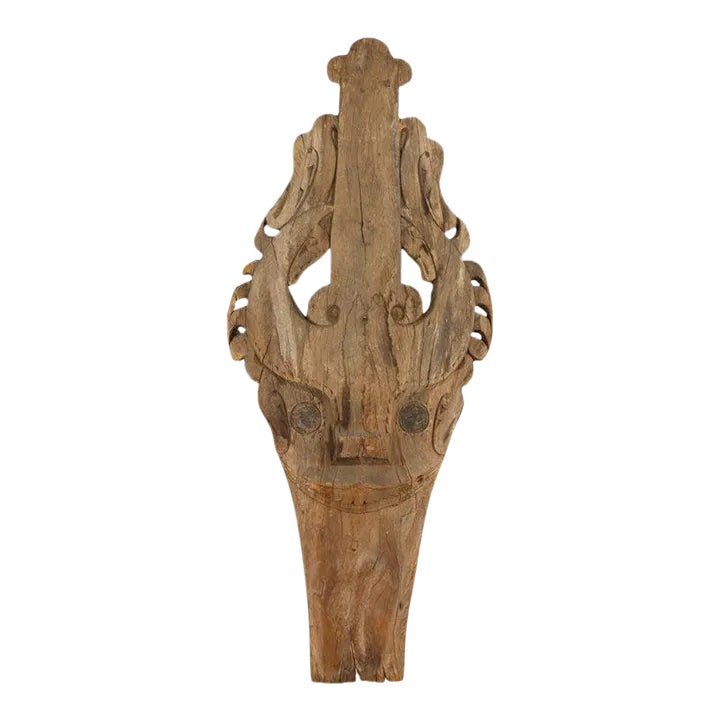 19th Century Large Hand Carved Singa Singa Tribal Carving from the ...