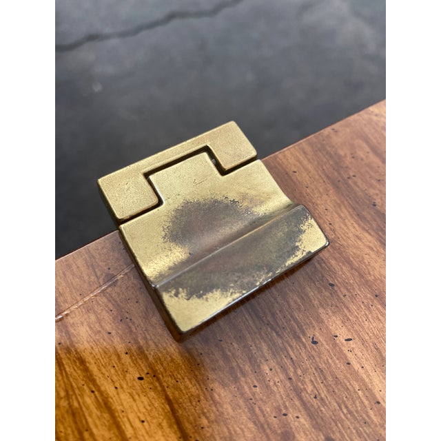 Brass Drexel Precedent (Campaign Style) Drawer Pull | Chairish