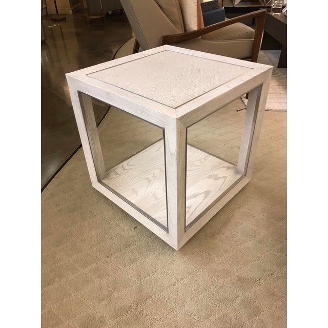 Contemporary Palecek Monterra Side Table | Chairish