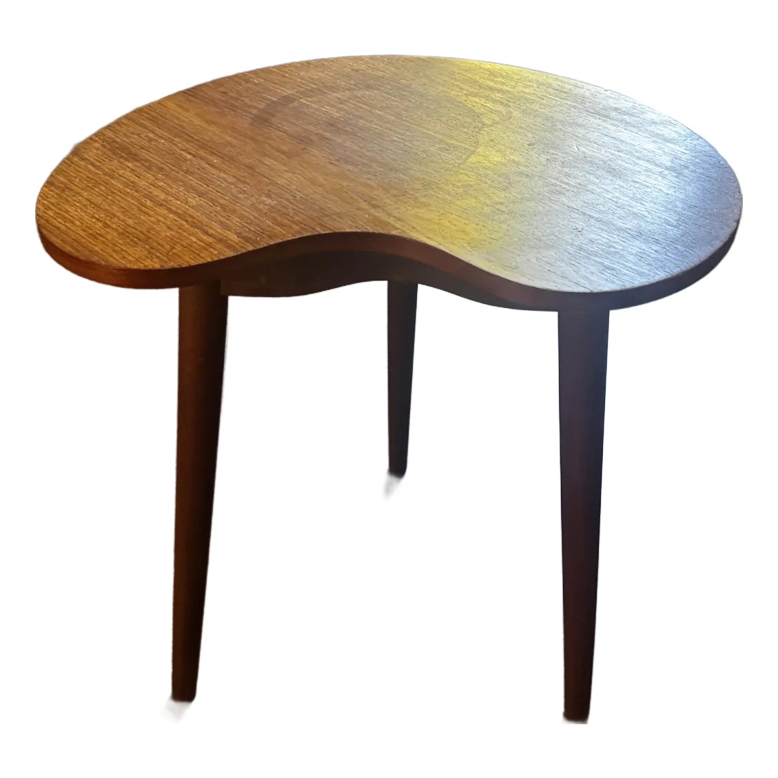 1960s Vintage Danish Mid Century Boomerang Teak and Oak End Table by Gorm Mobler | Chairish