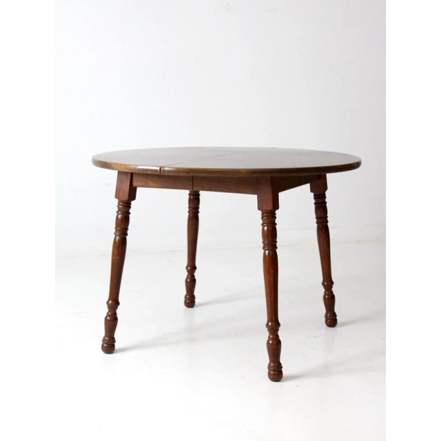 Mid Century Colonial Style Dining Table | Chairish