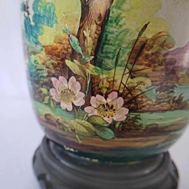 Antique Nippon Morimura Style Hand Painted Scenic Vase, Circa 1920s ...