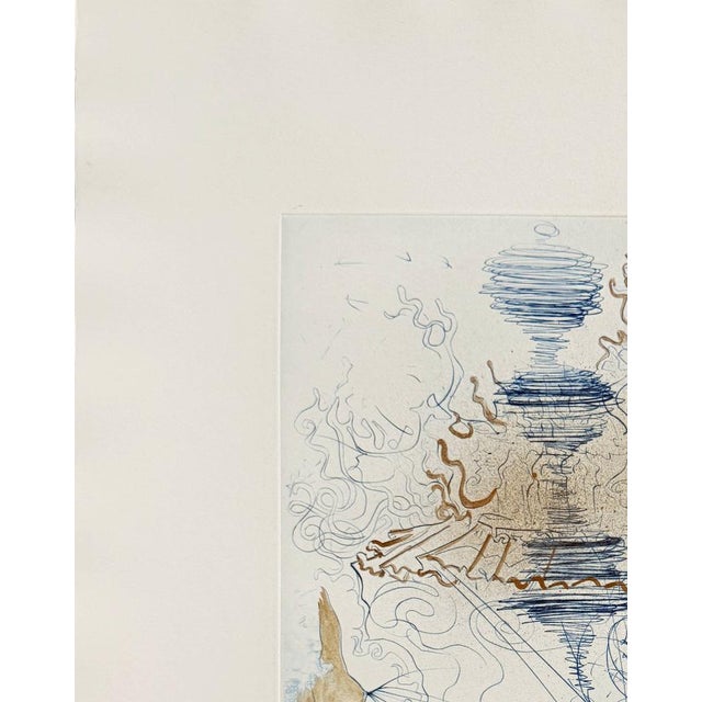 Salvador Dali, La Pagode (The Pagoda), 1969, Drypoint Etching | Chairish