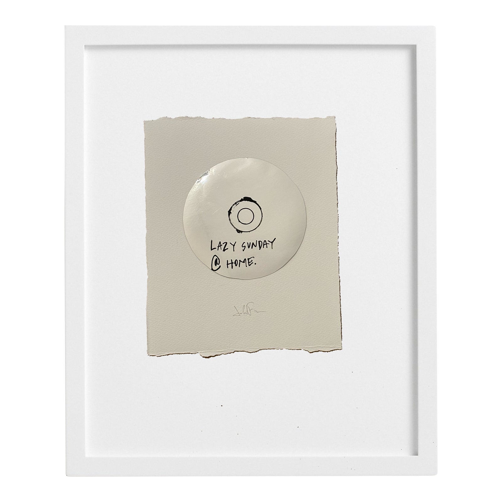 "Lazy Sunday @ Home." Compact Disc, Original Jake Poser | Chairish