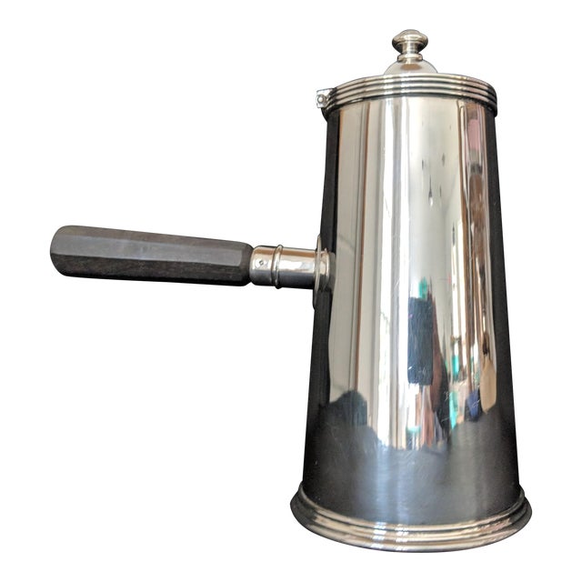 Vintage Silver Plated Coffee / Hot Chocolate Server - 1940s | Chairish