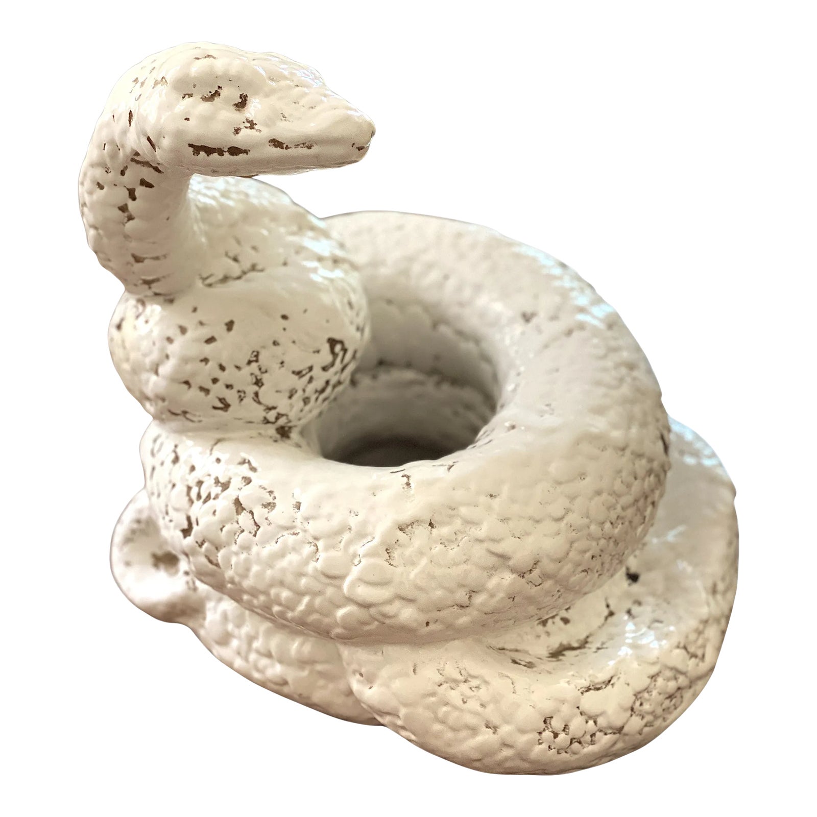 white python ceramic