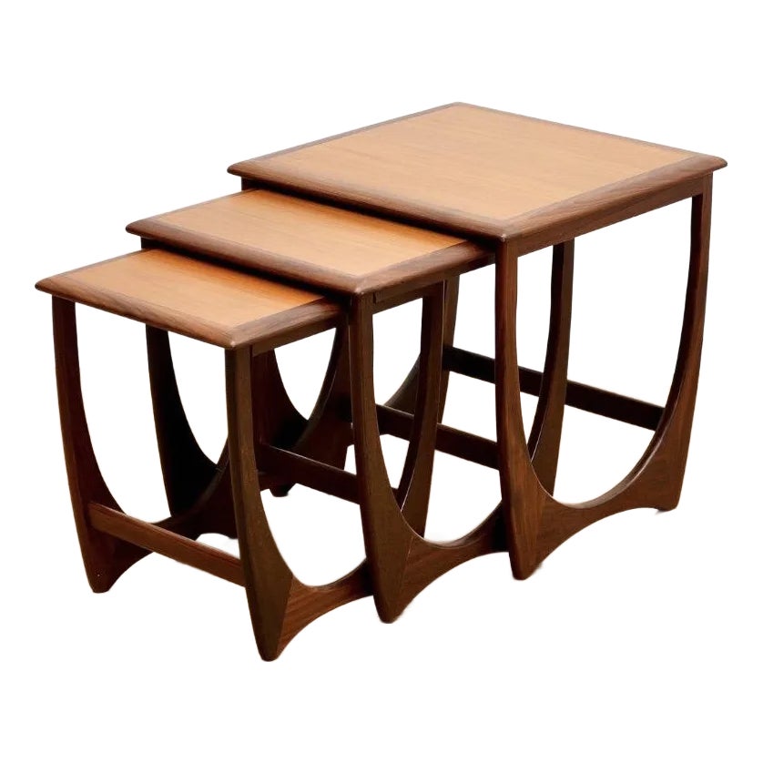 1960s Mid Century Astro Nesting Tables by Vb Wilkins for G Plan - Set ...