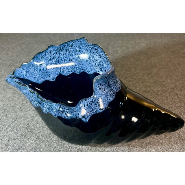 Mid 20th Century Van Briggle Art Pottery Conch Shell Planter/Vase ...