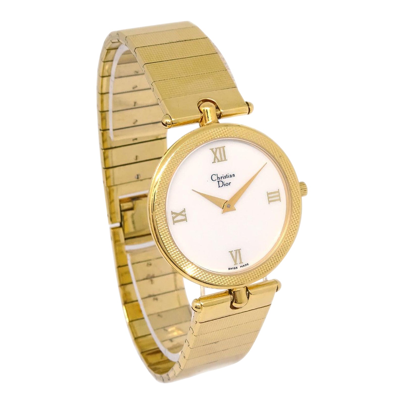 Christian Dior 3044 Watch Gold 171801 | Chairish