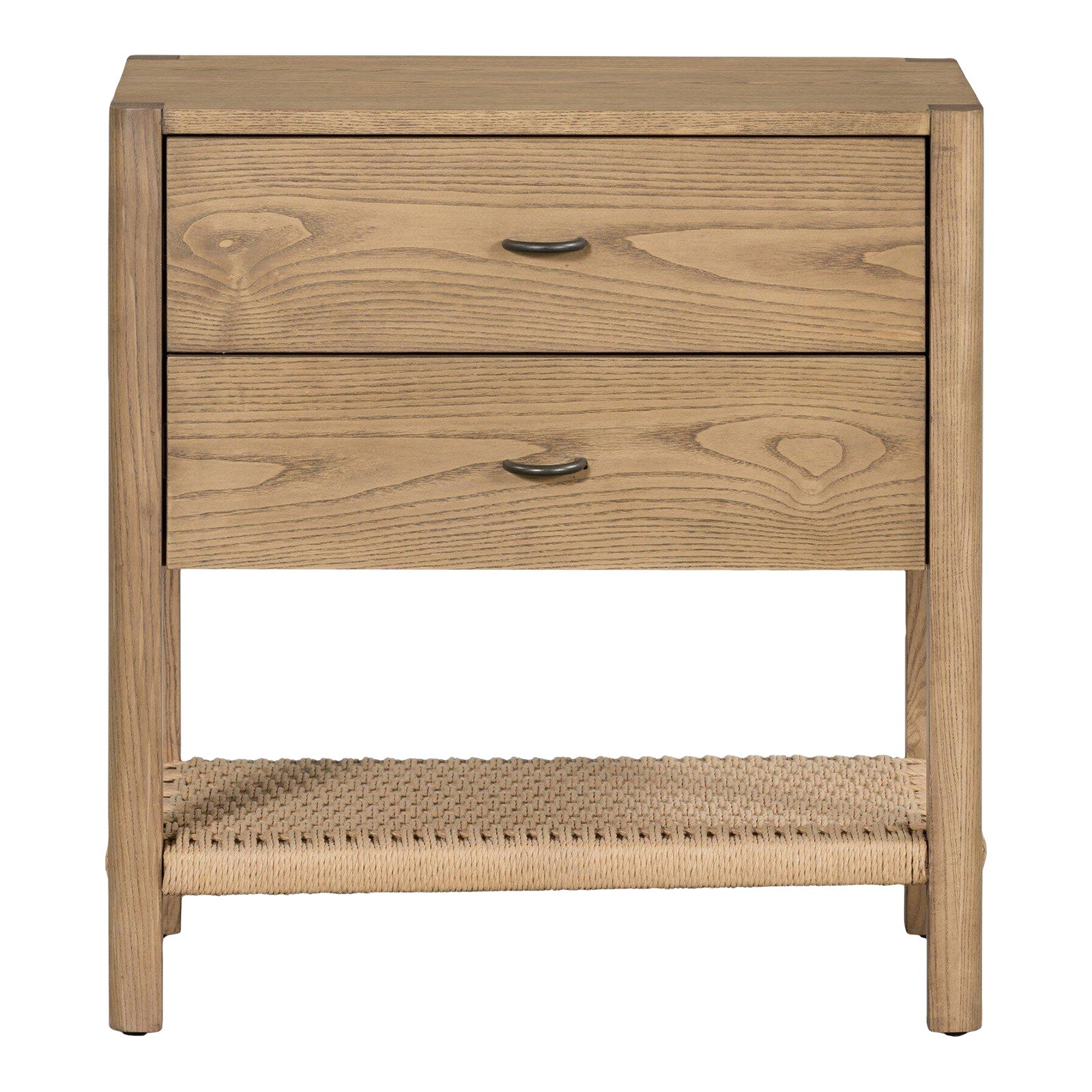 Four Hands Zuma Nightstand - Dune Ash Veneer | Chairish