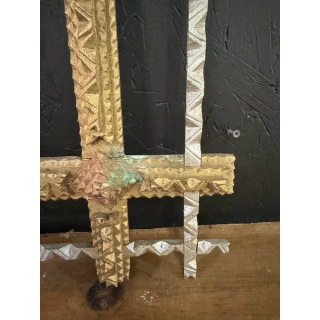 1920’s Tramp Art Picture Frame | Chairish