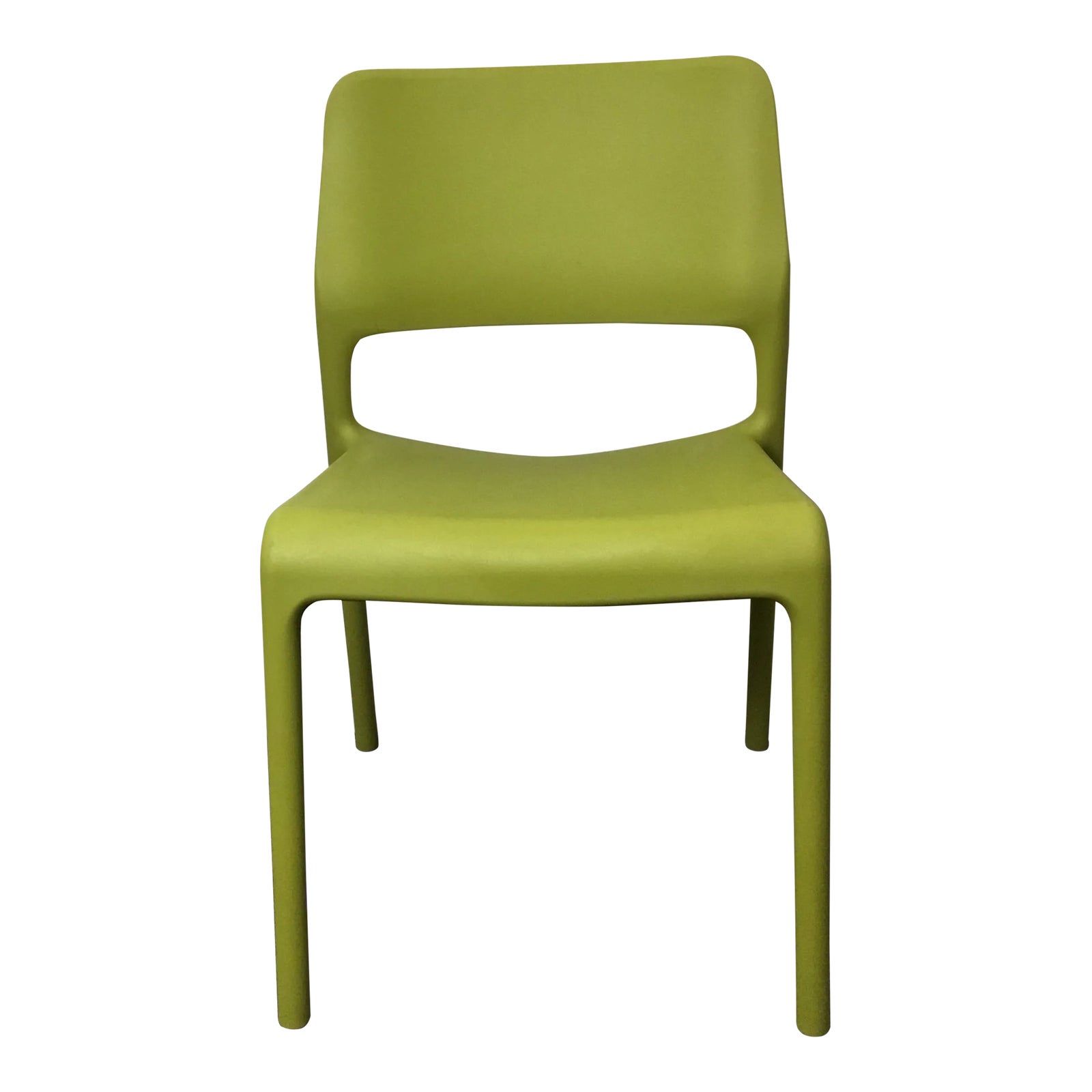 Knoll by Don Chadwick Spark Series Side Chair - Green | Chairish